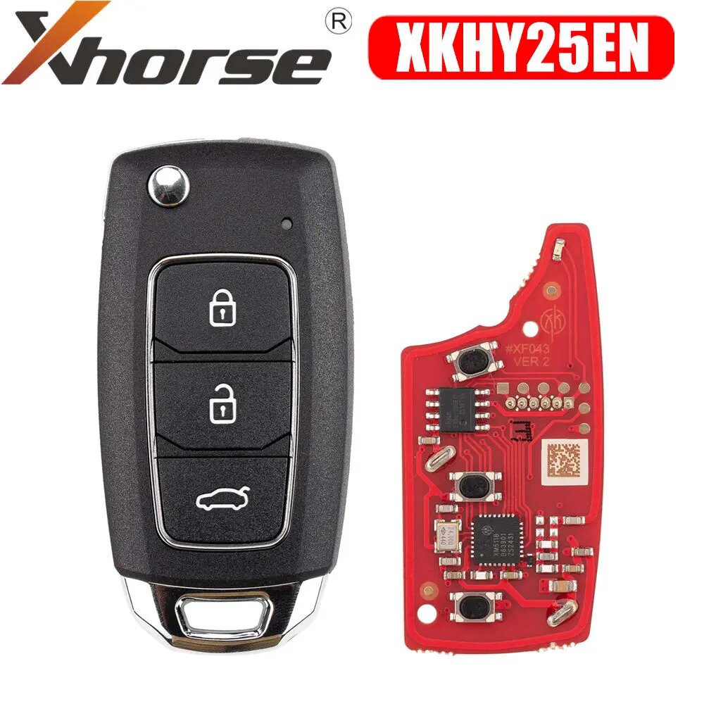Xhorse XK Wire Remote Key XKB520EN XKLKS0EN XKKF21EN XKHY25EN XKDS20EN XKKF05EN XKFO21EN XKTO21EN