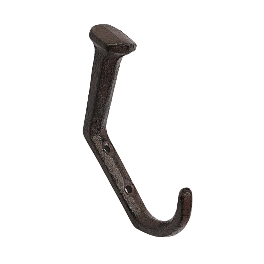 Винтажный Европейский Стиль, Чугунный Настенный Крючок, Буколический Дизайн Ногтей, Практичные Органайзеры Для Прихожей, Пальто, Шляп, Ключей, Домашнего Декора