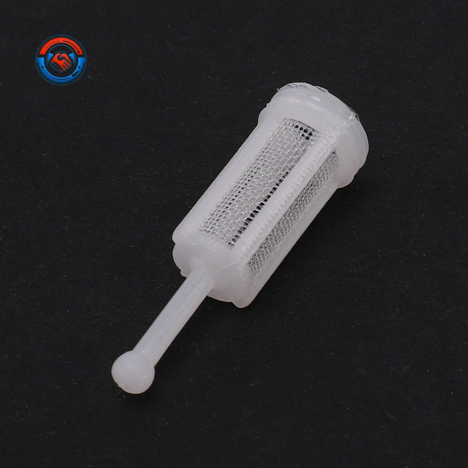 Гравитационные фильтры для пневмоаэрографа, 10 шт, универсальные сетки 11 мм, пластиковые фильтры-грязеотделители для чистой краски, легко моются, совместимы с любыми краскораспылителями