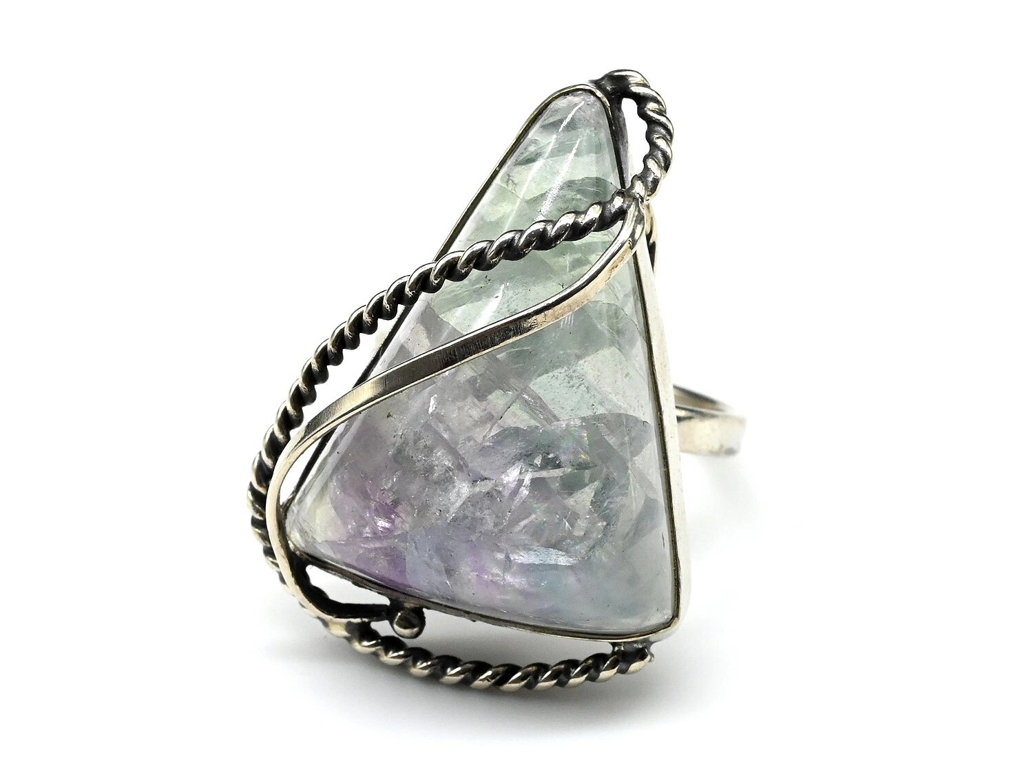 Кольцо, флюорит