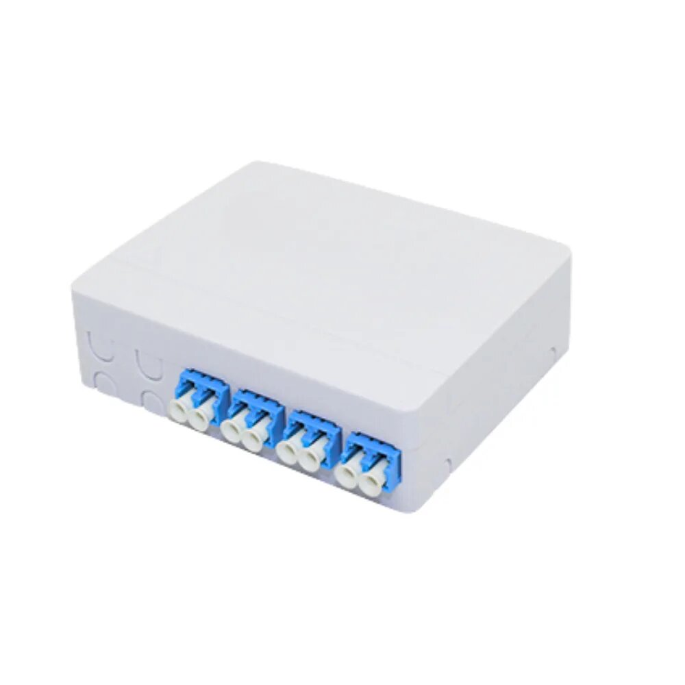 Оптоволоконная клеммная коробка CAILI мини-FTTH 4-портовая LC UPC