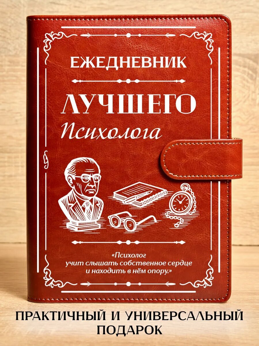 Ежедневник Лучшего психолога, на кольцах, А5
