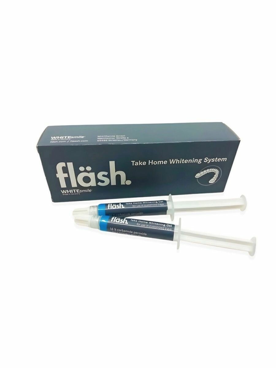 Набор для домашнего отбеливания Flash 16% (2 шт х 3 мл)