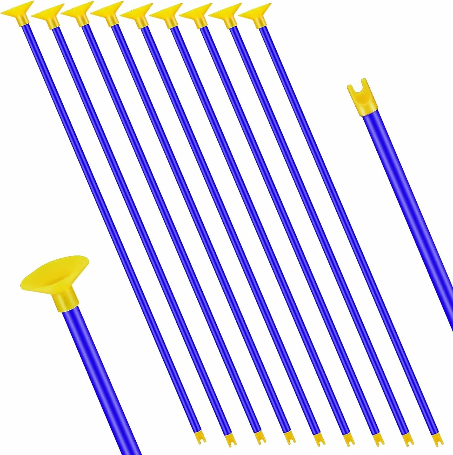 Набор игрушек-стрел на присоске из 20 предметов, безопасная игра в стрельбу из лука, детская версия
