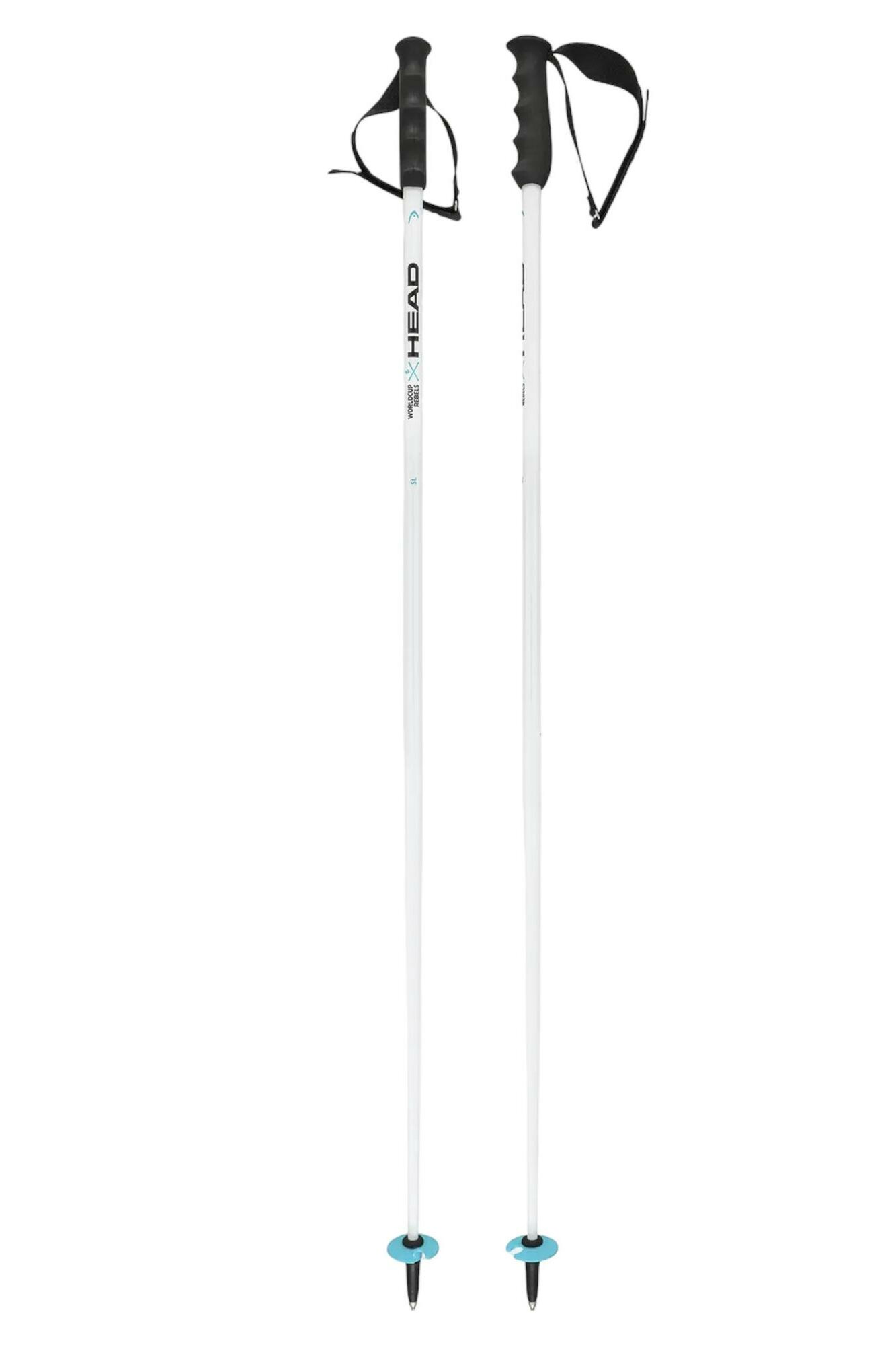 Горнолыжные палки HEAD World Cup SL 18mm White/Black/Speed Blue (см:120)