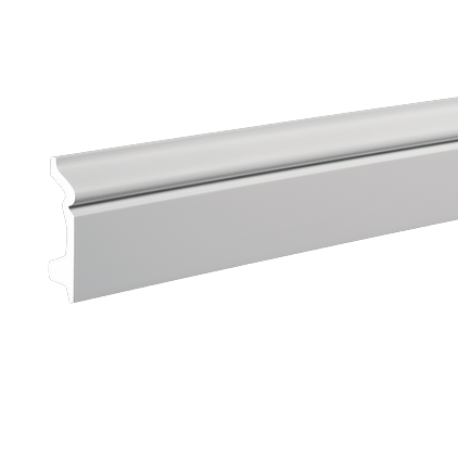 Плинтус Европласт Лепнина 1.53.107 Д2000хШ22хВ80 мм.