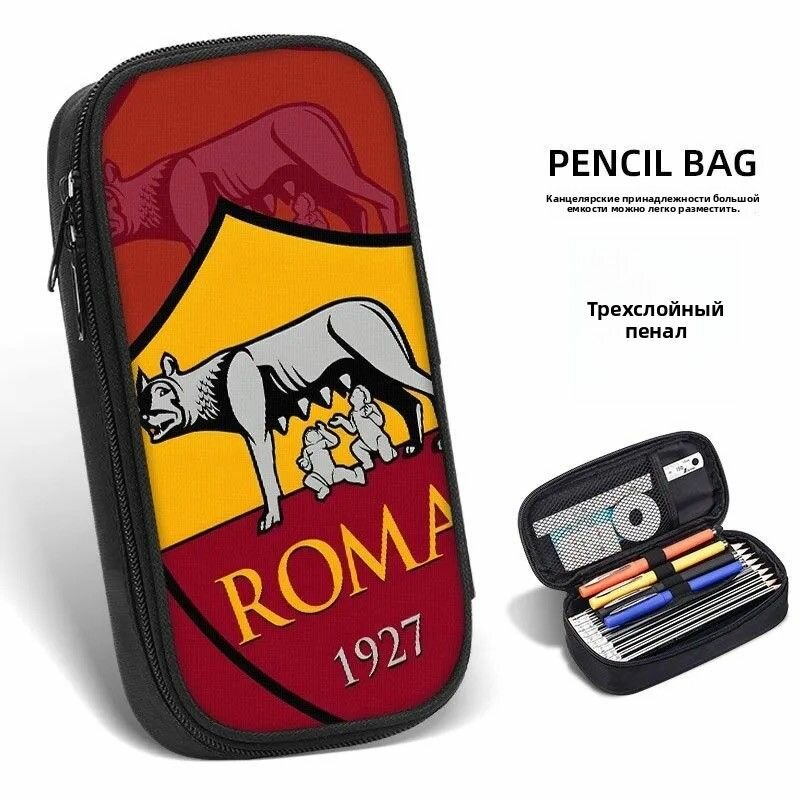 Пенал-кошелек "Реал Мадрид", "Барселона", "Манчестер Юнайтед", "Манчестер Сити", 25 см