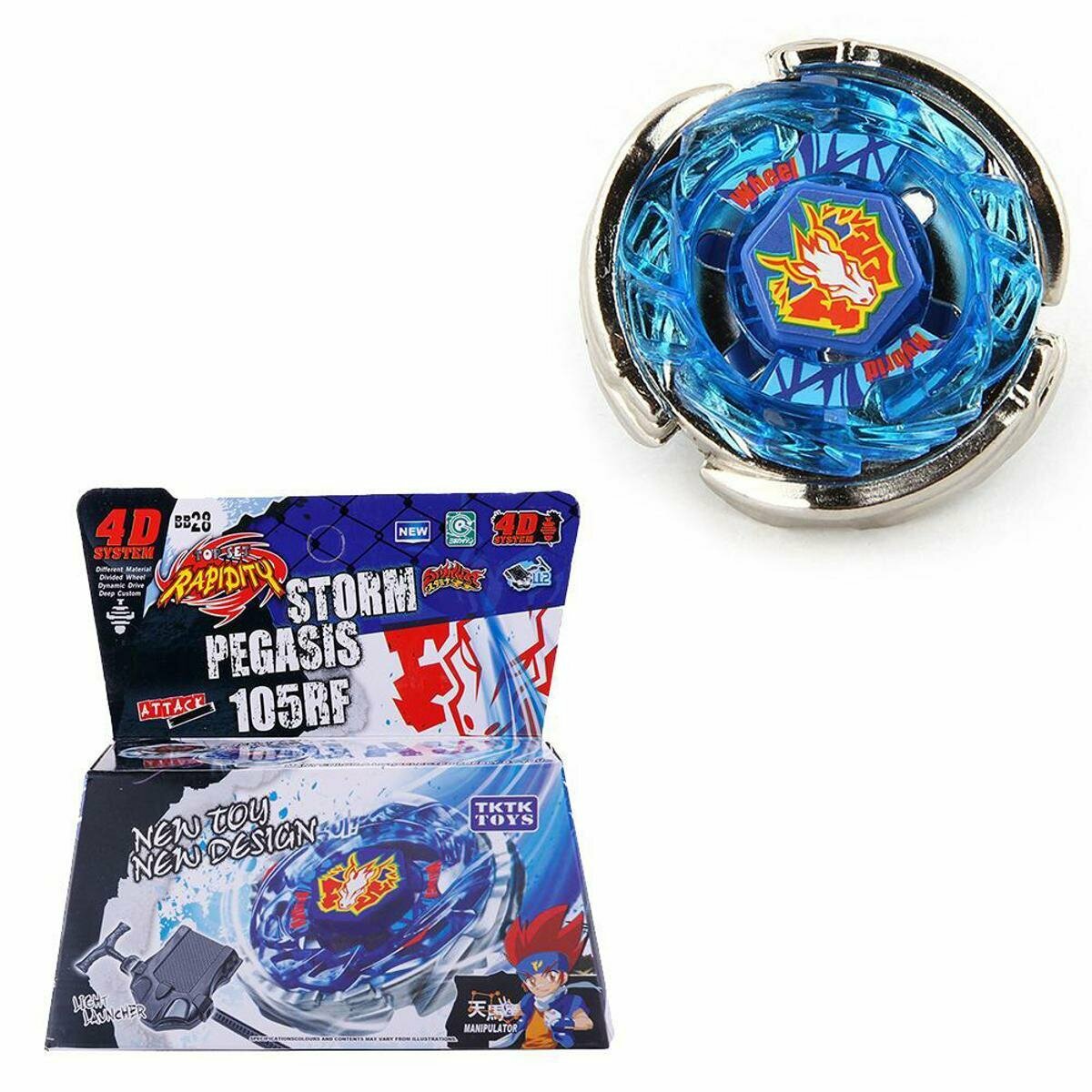 Storm Pegasus Pegasis BB-28 4D Бейблейд Metal Fusion Fight Masters