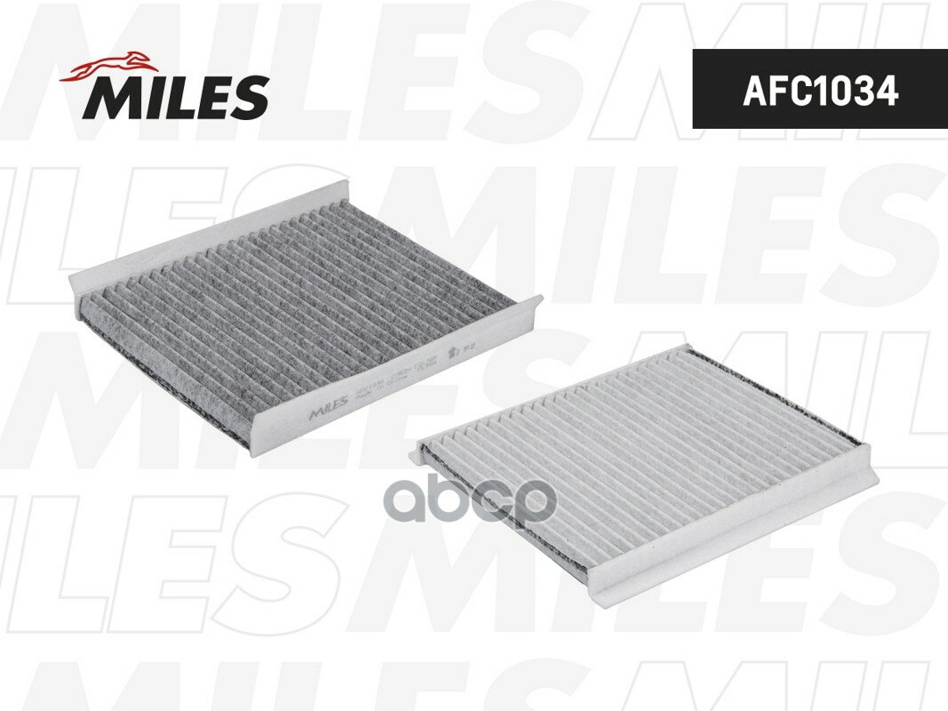Фильтр салона JAC S5 01.14- 2.0 угольный Miles арт. AFC1034