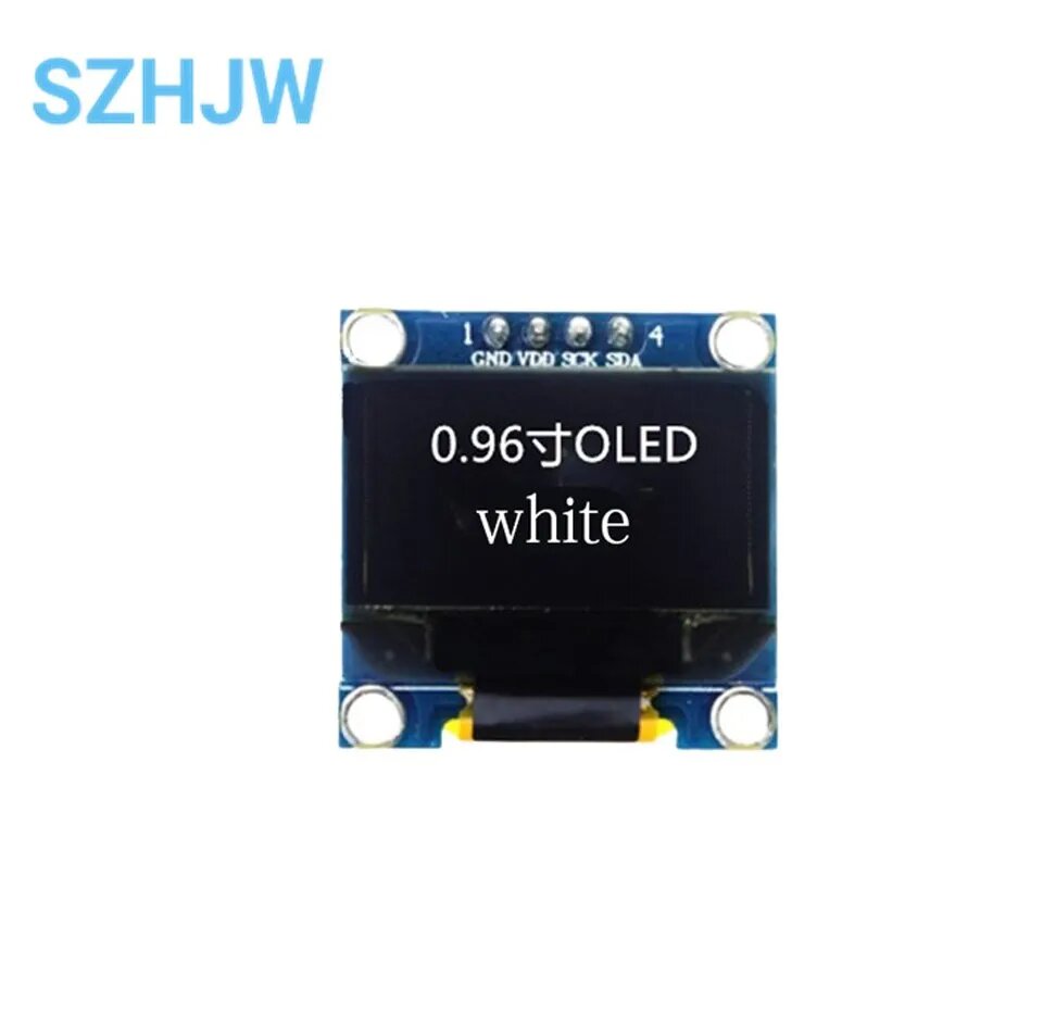 OLED дисплей SZYTF SSD1306 128x64 синий White No welding