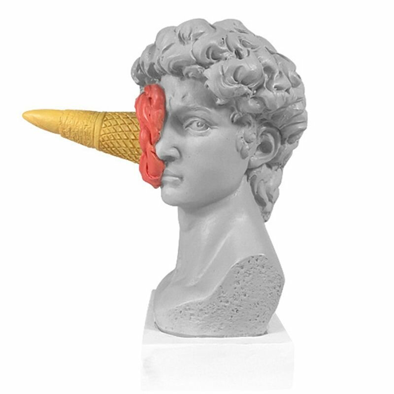 Современная скандинавская фигурка, украшение, фигурка Давида, домашний декор, скульптура, B