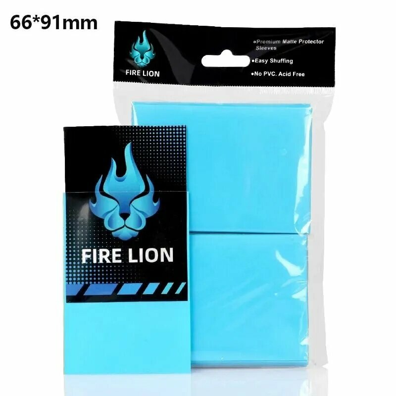 Матовые протекторы для карт, Защитные рукава для игровых и коллекционных карт,100 шт.