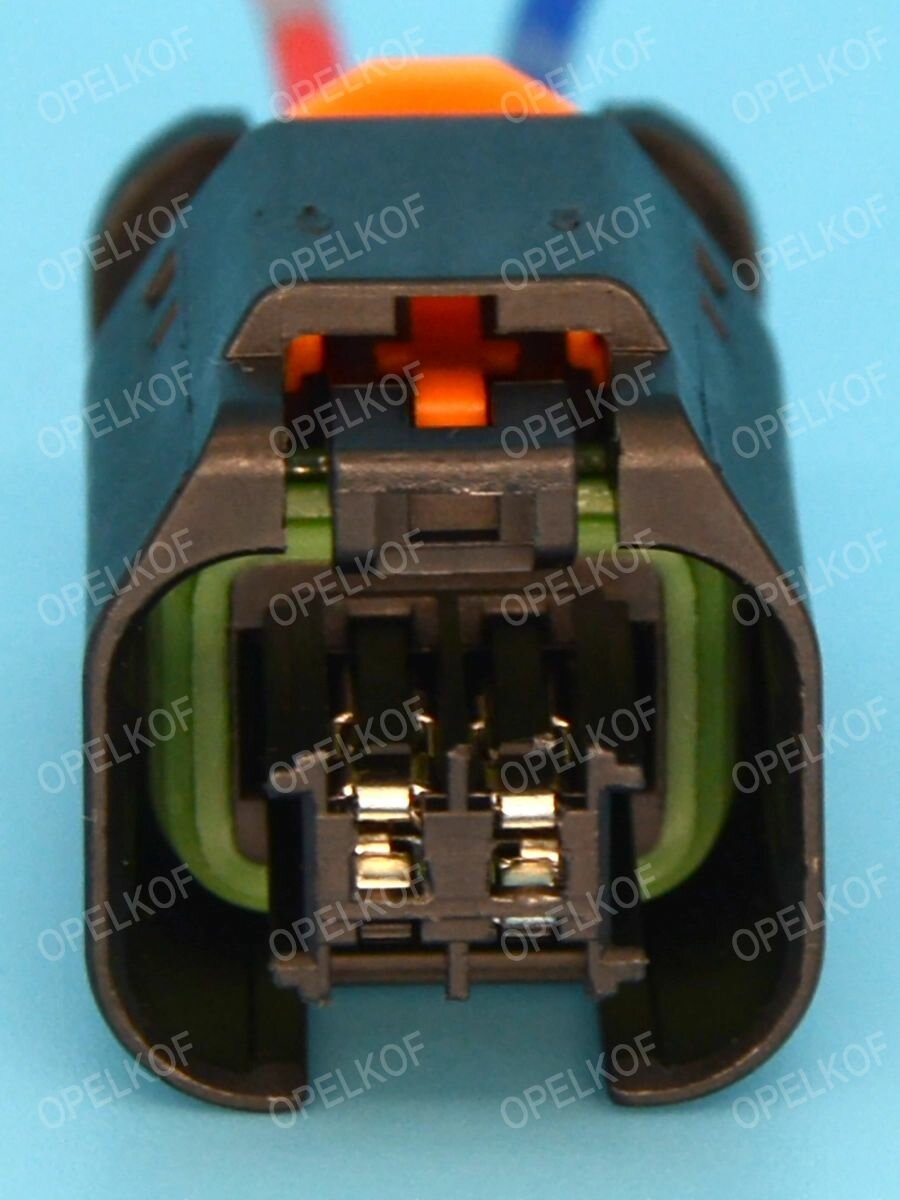 Разъем 18011755 (2 pin) для кнопки багажника Lada, датчиков Peugeot/Citroen/Renault, ТНВД Ford