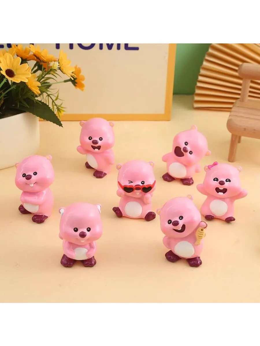 Фигурки-сюрпризы Бобер (Bright Finish - 7 шт)