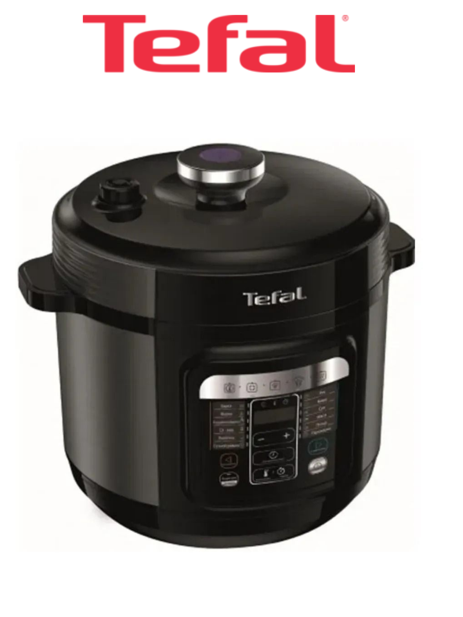 Мультиварка Tefal CY6018M2, мощность 1000 Вт, 6 л, антипригарное покрытие