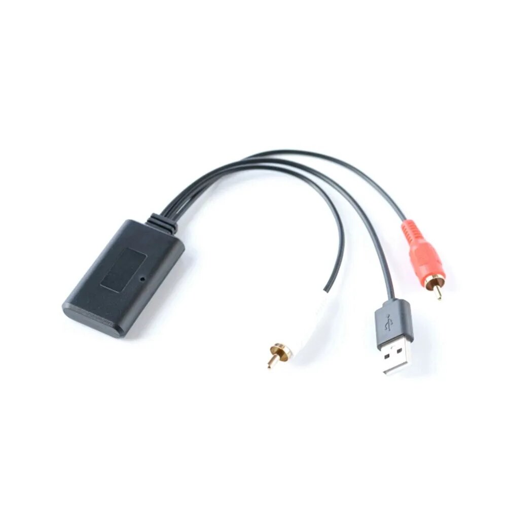 Автомобильный универсальный беспроводной Bluetooth-модуль Музыкальный адаптер Rca Aux Аудиокабель с питанием от USB