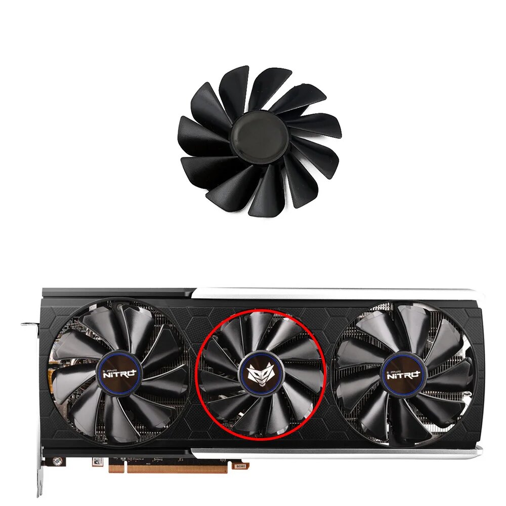 Вентилятор охлаждения Sapphire RX 5700 XT NITRO+ B-Fan