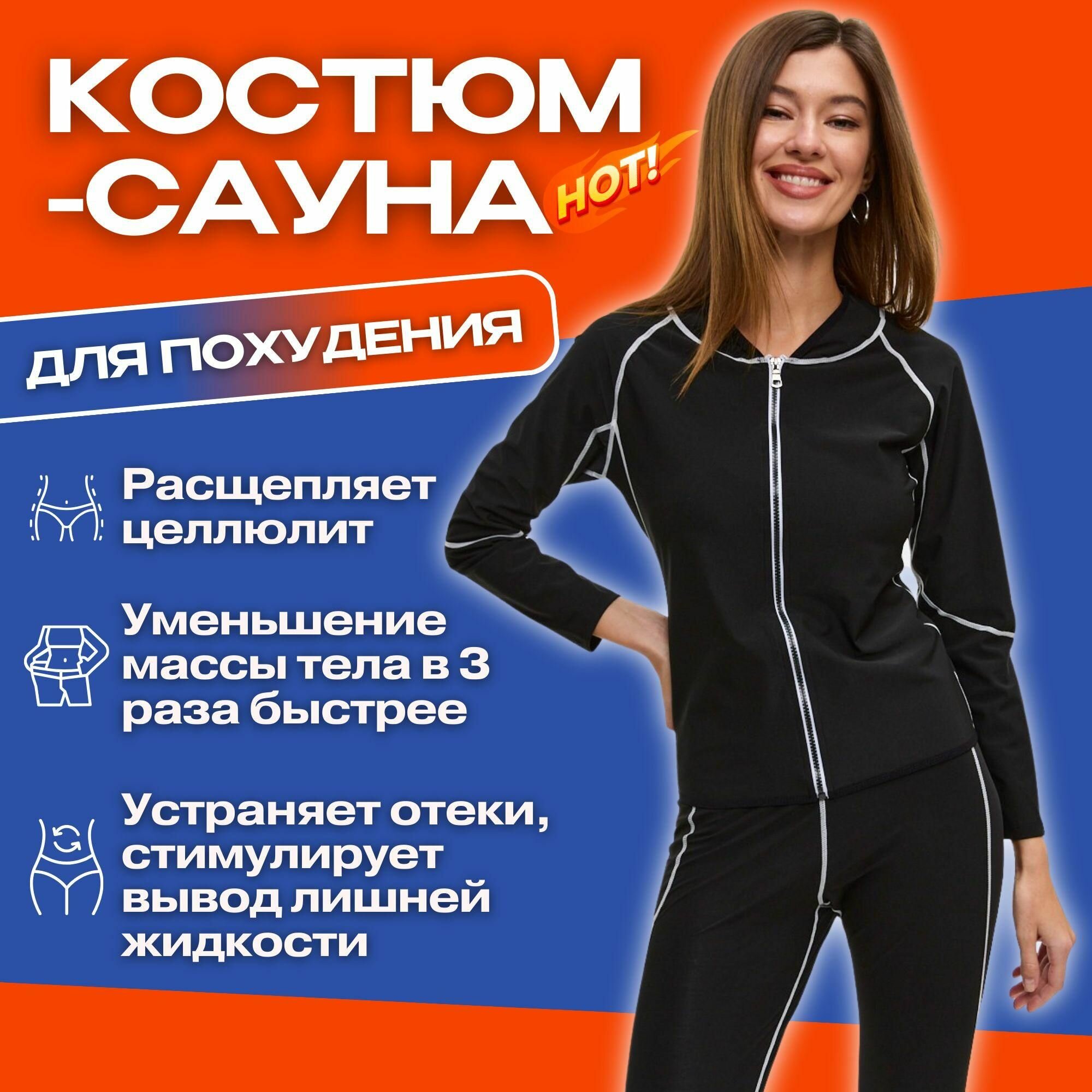 Костюм для похудения Big & Fit с эффектом сауны