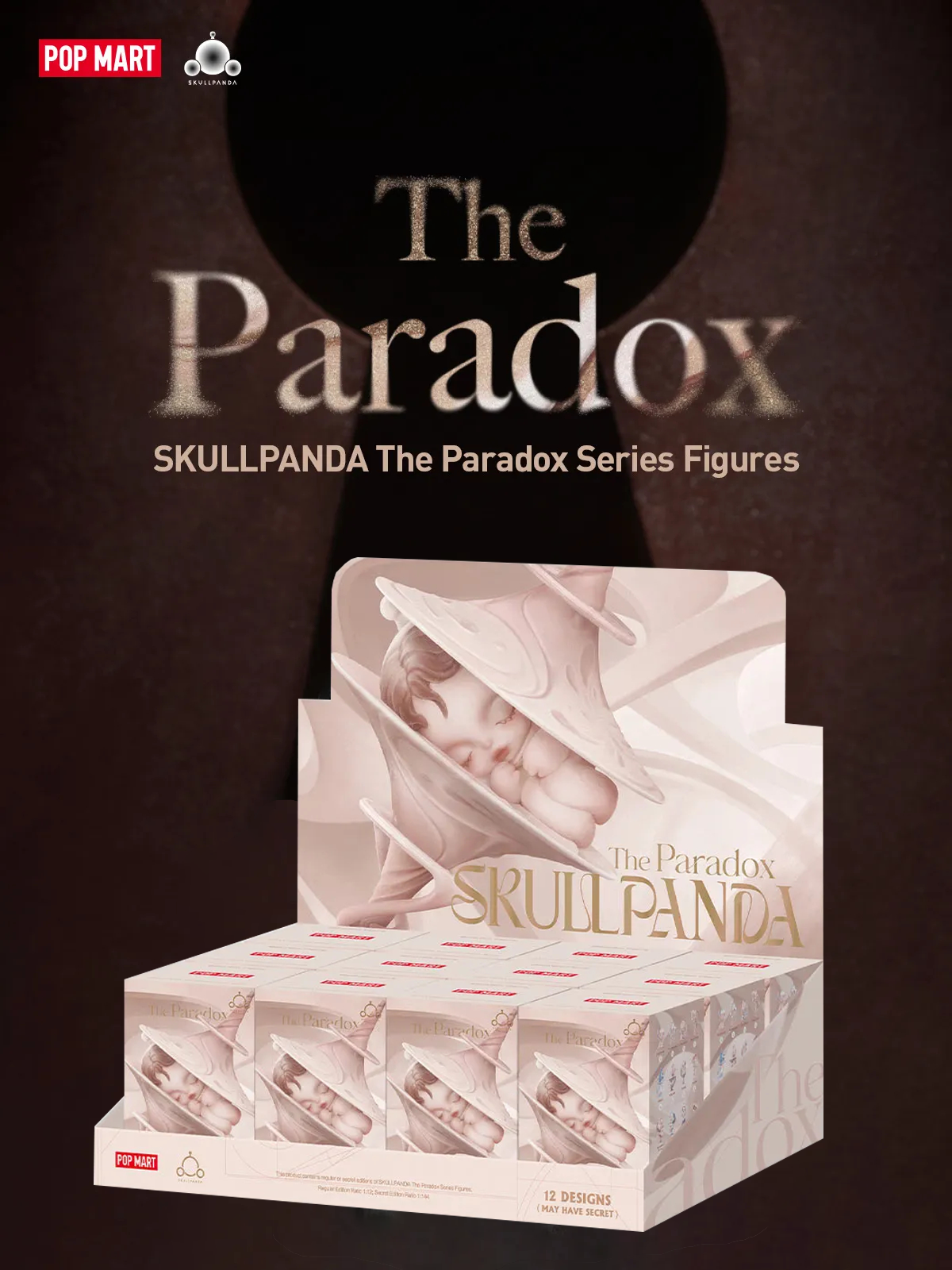 Коллекционная фигурка Слепая коробка POP MART SKULLPANDA The Paradox Series