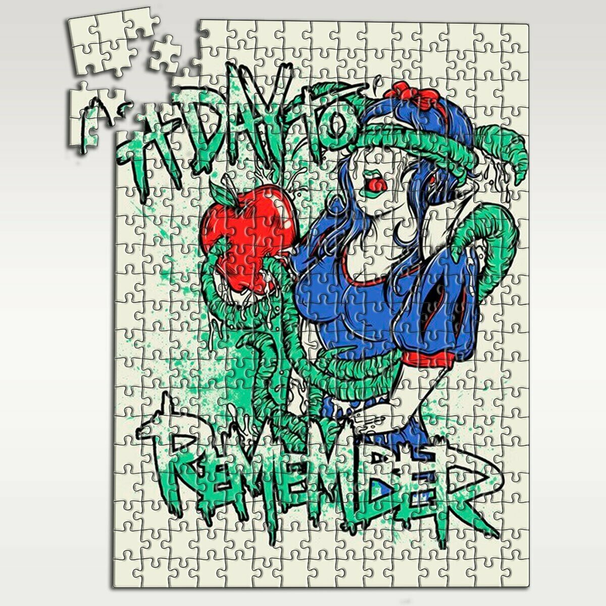 Пазл картонный А3: модель Музыка A day to remember - 7691 П