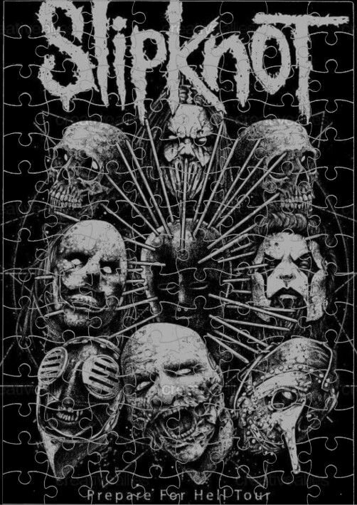 Пазл Slipknot, Слипнот №10, А3