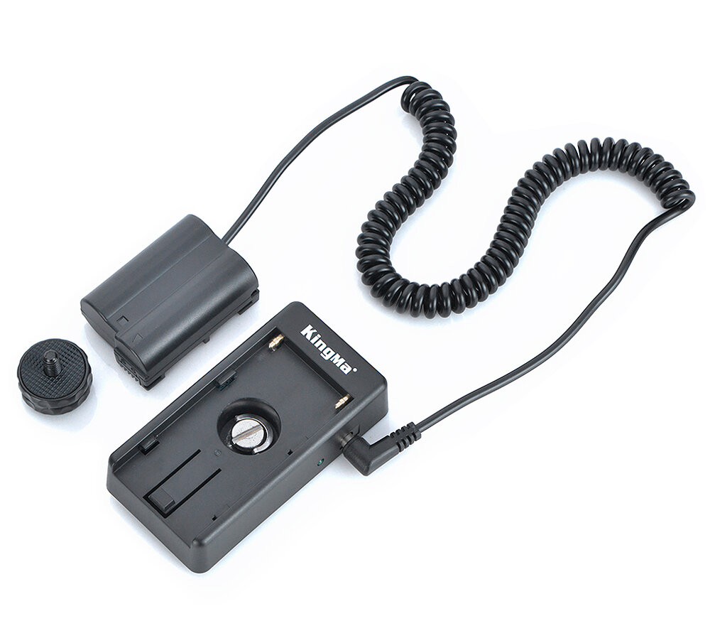 Адаптер питания Kingma DR-ENEL15 + площадка BM-F980D для батарей NP-F