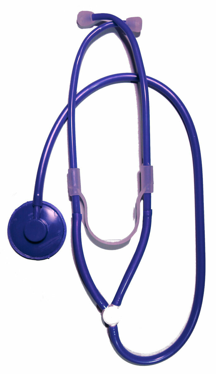 Стетоскоп синий пластмасса (игр.) женский 7020-2 ChinaMagSN 42-46рр UNI, Карнавальные костюмы и аксессуары