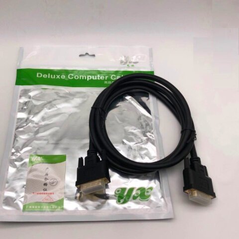 Кабель DVI-DVI провод 3 метра, видео кабель 25M/25M для монитора, проектора, телевизора