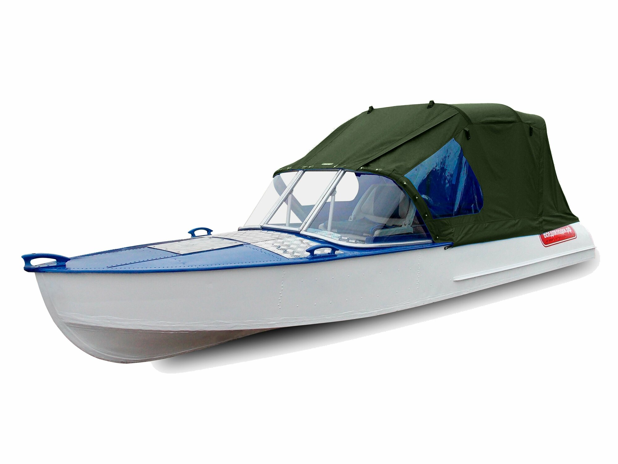 Казанка 1955. Комплект стекло с калиткой, тент, дуги