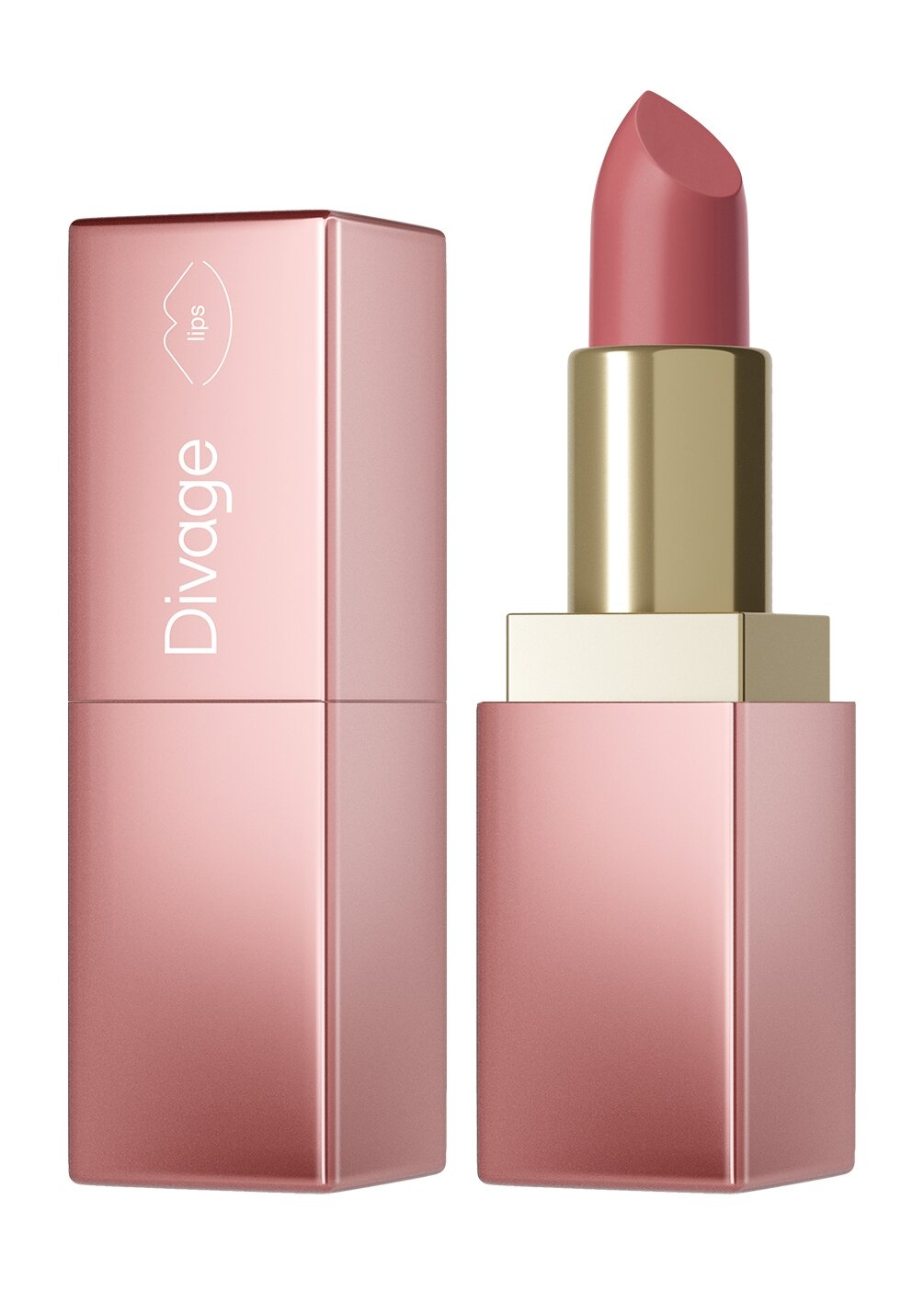 DIVAGE Помада для губ Matte Sensuality Lipstick, 4 г, 09