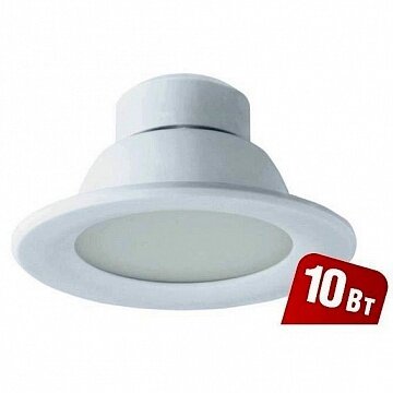 Светодиодный светильник Navigator 94 836 NDL-P1-10W-840-WH-LED аналог R80 100Вт 94836