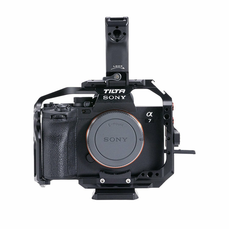 Клетка Tilta Basic Kit для Sony a7 IV Чёрная, быстросъёмная площадка, алюминий — фото 1