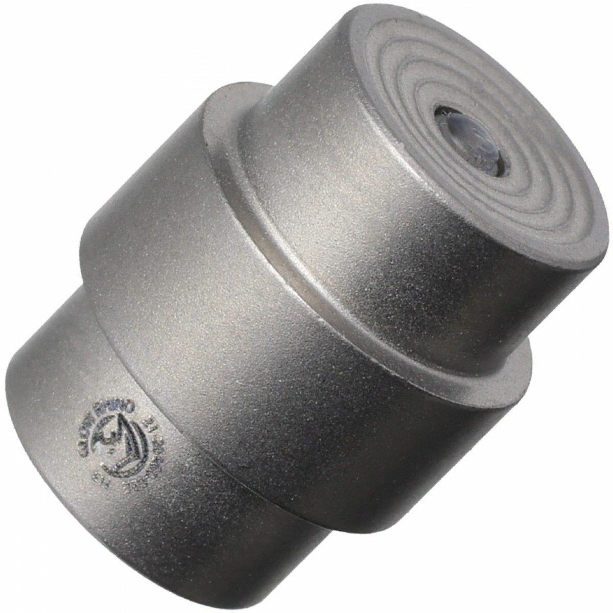 Заглушка с тритием для отверстия втулки для темляков для ножей Spyderco Para Military 2 и Para 3 Flytanium Lanyard Hole Stopper (Titanium Stonewash/Blue)