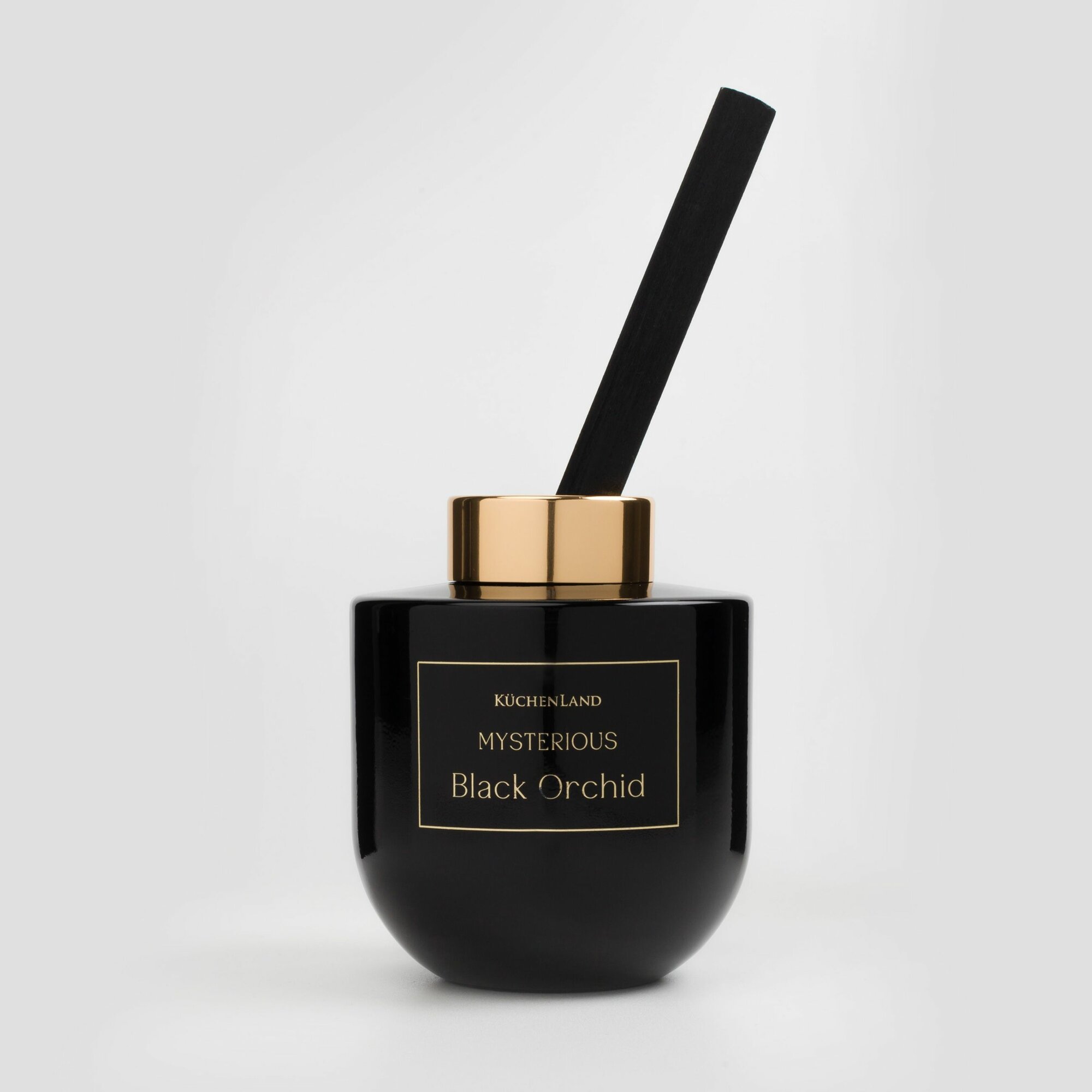 Ароматический диффузор, 150 мл, черный, Black Orchid, Mysterious, Kuchenland