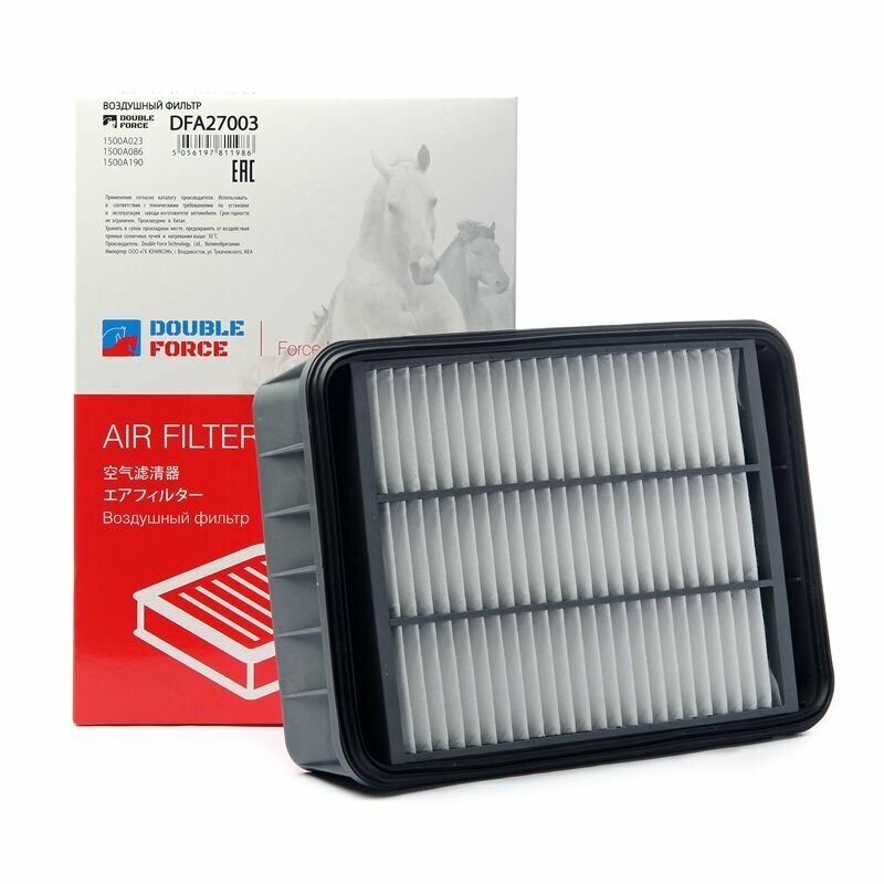 Фильтр воздушный Outlander II, ASX 1,8л-2,0л, Lancer X, OEM:1500A023; 1500A190; 1500A086