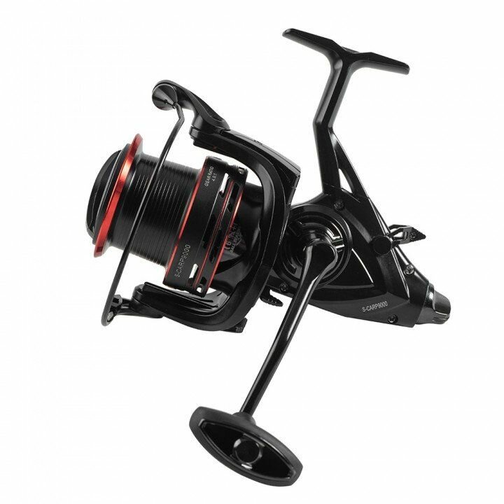 Катушка EastShark S-Carp 9000, подшипников: 6+1, передний + задний фрикцион, передаточное отношение 4.9:1, с байтраннером