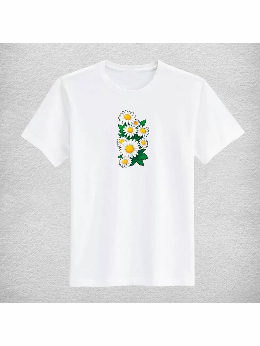 Футболка ромашки