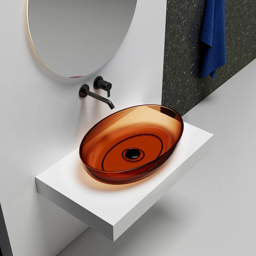 Раковина Abber Kristall AT2801Opal