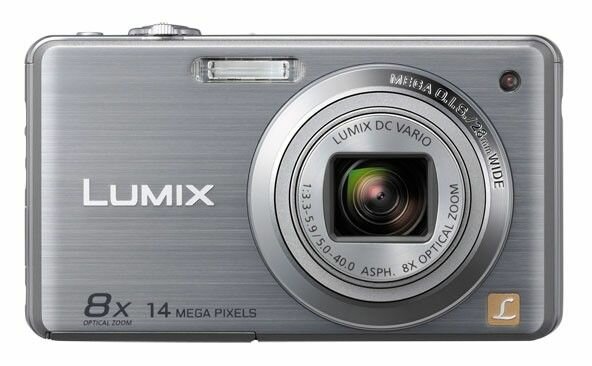 PANASONIC Фотоаппарат Panasonic Lumix DMC-FS33 серебро
