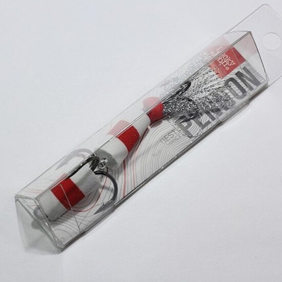 Приманка джиговая Lucky John LJ PENNON 11 бел. крас. бел. в блистере