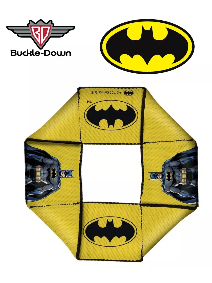 Buckle-Down фрисби мягкий с пищалкой Бэтмен