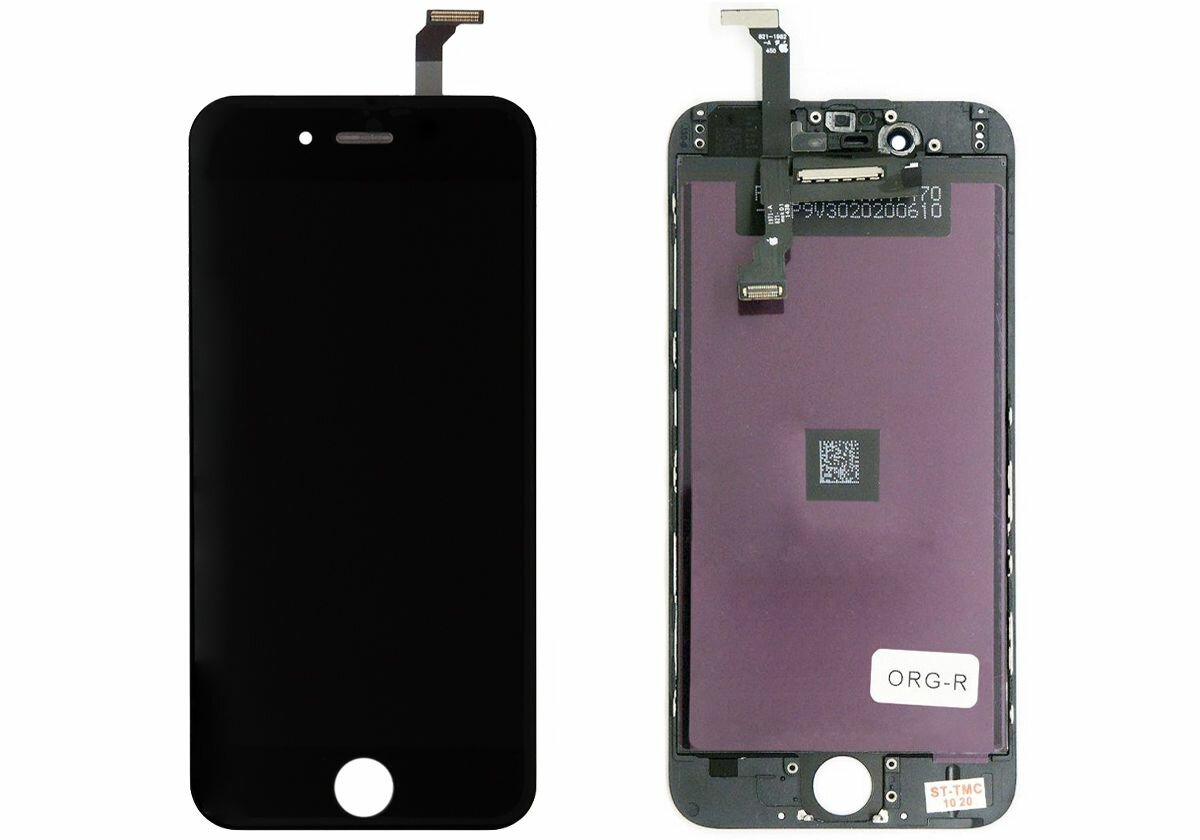 Дисплей для iPhone 6 (черный) ORG Ref