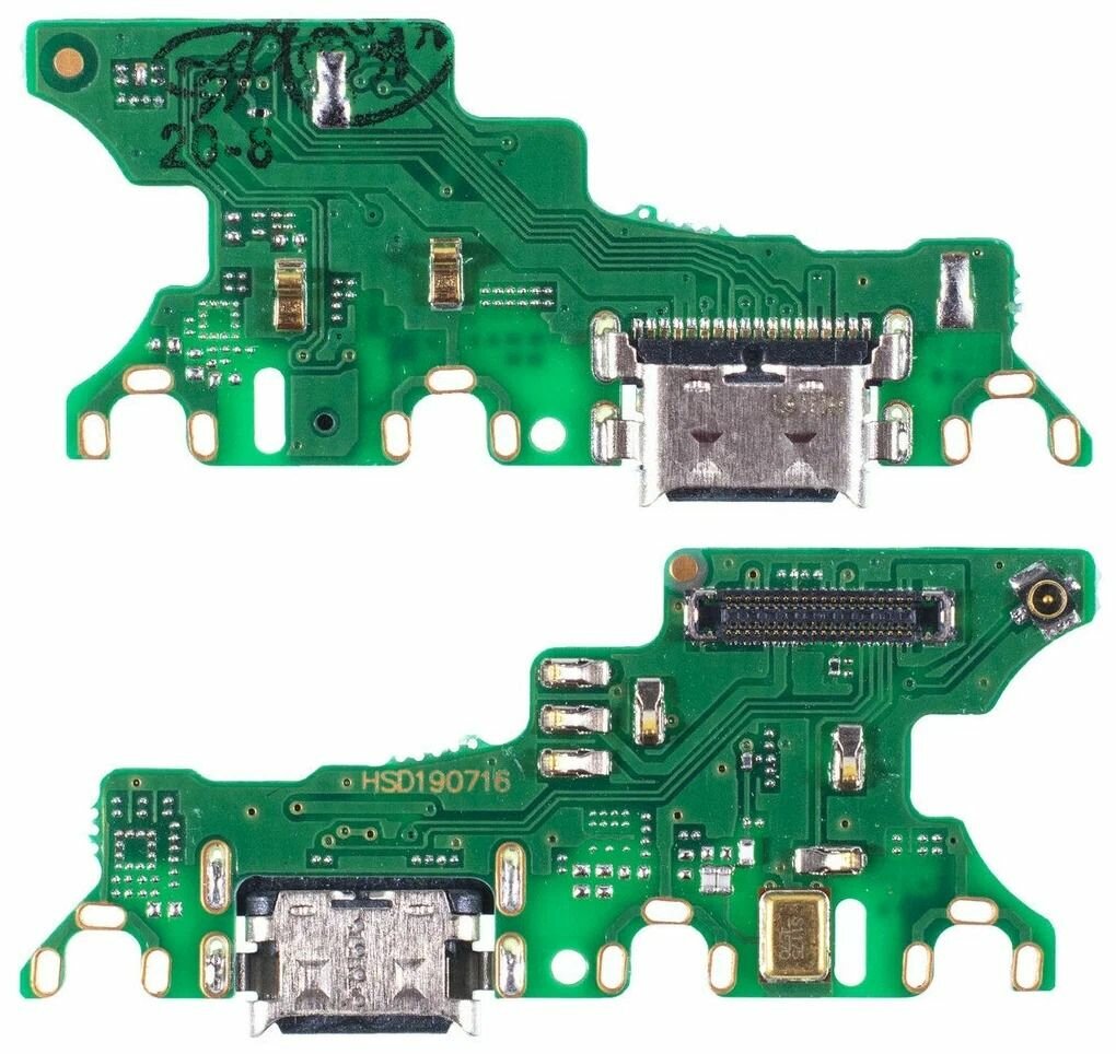 Нижняя плата Huawei Honor 20/Honor 20 pro (YAL-L21/YAL-L41) с разъемом зарядки и микрофоном