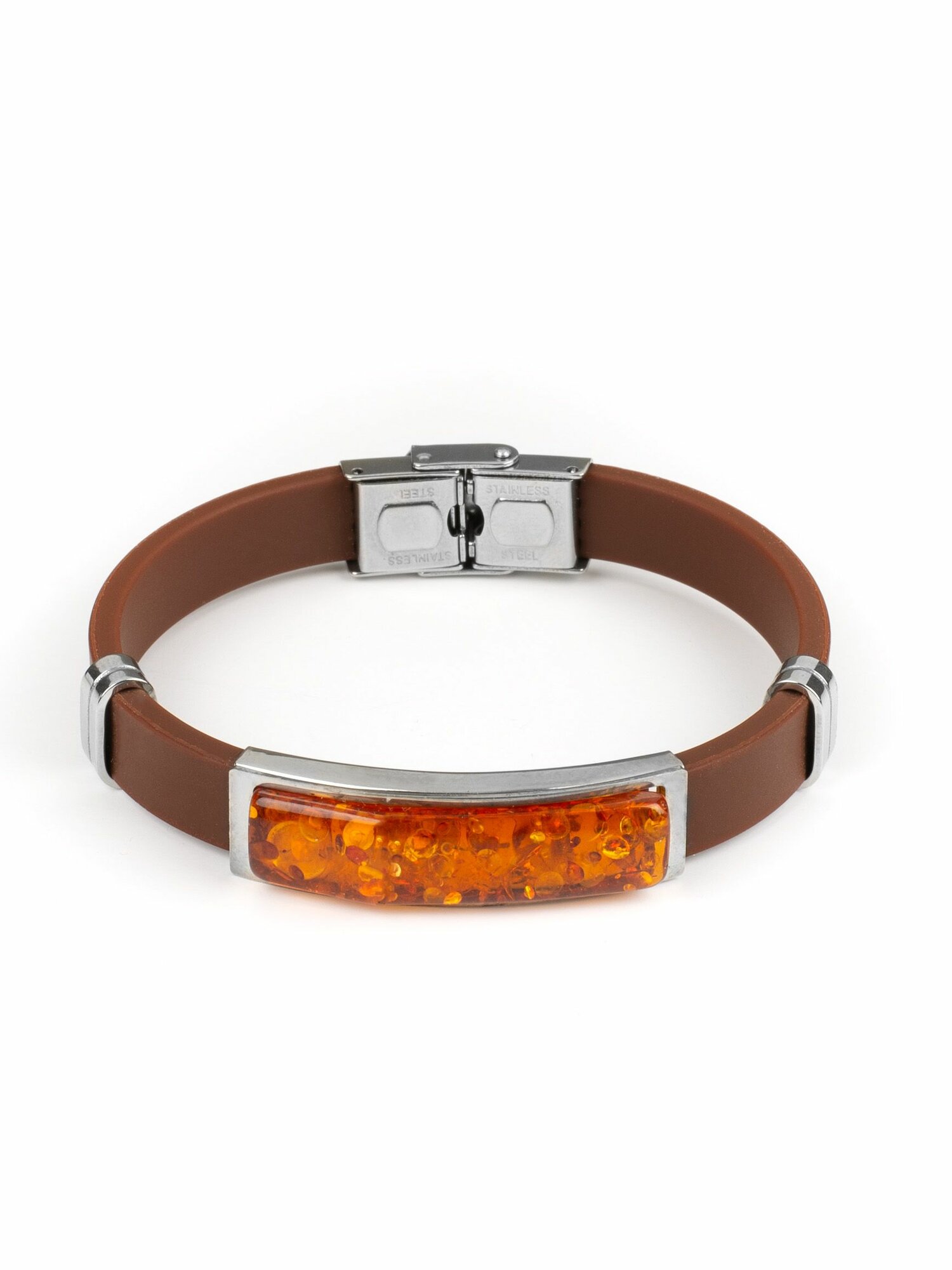 Браслет, янтарь