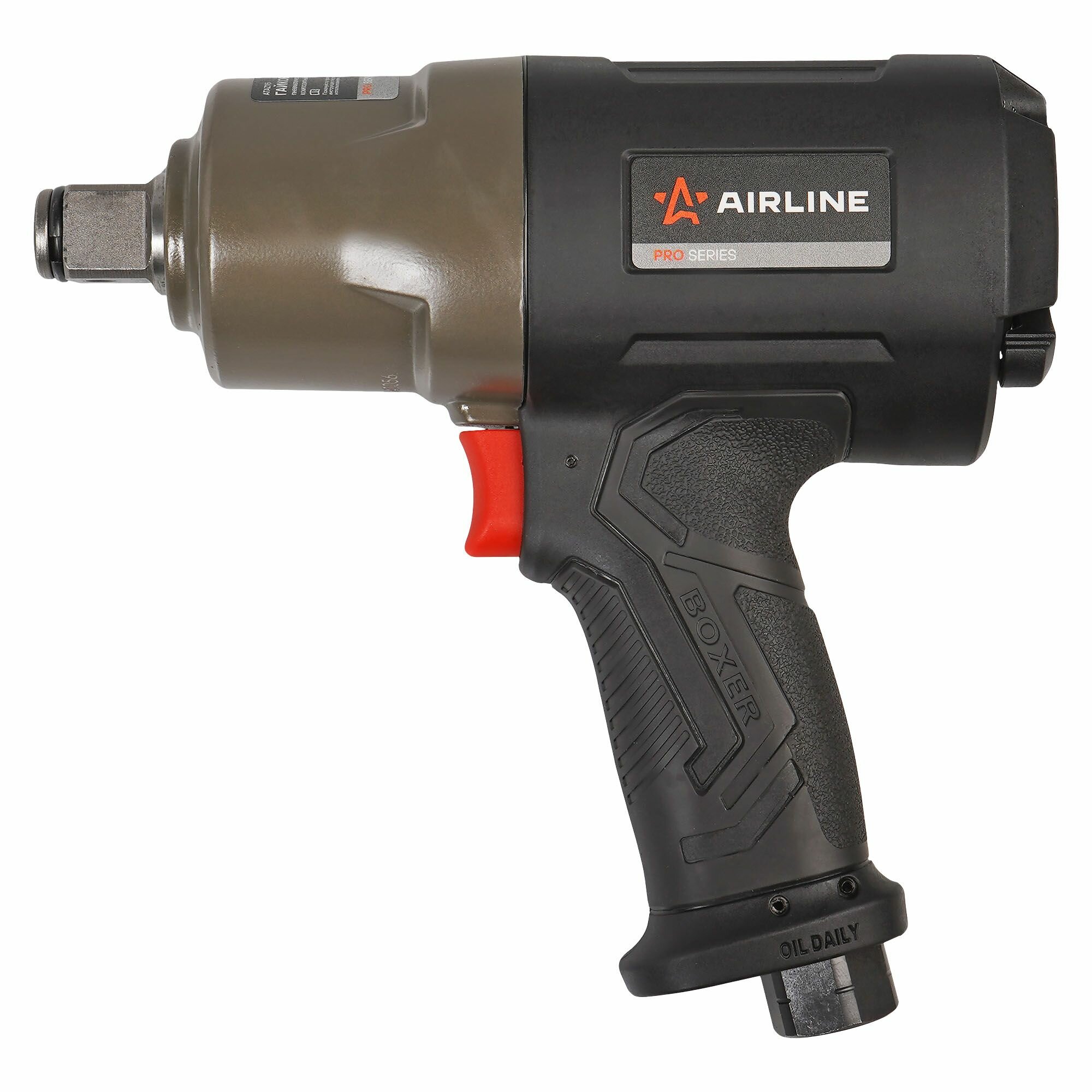 Гайковерт пневматический ударный Airline ATAZ115, композитный, 3/4"DR, 1890Нм, PRO