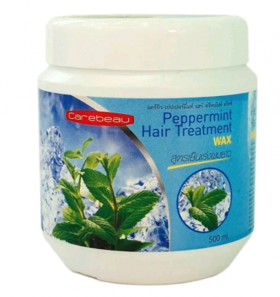 Carebeau Hair Treatment Wax - Peppermint Маска для волос с воском "мята" 500 мл.