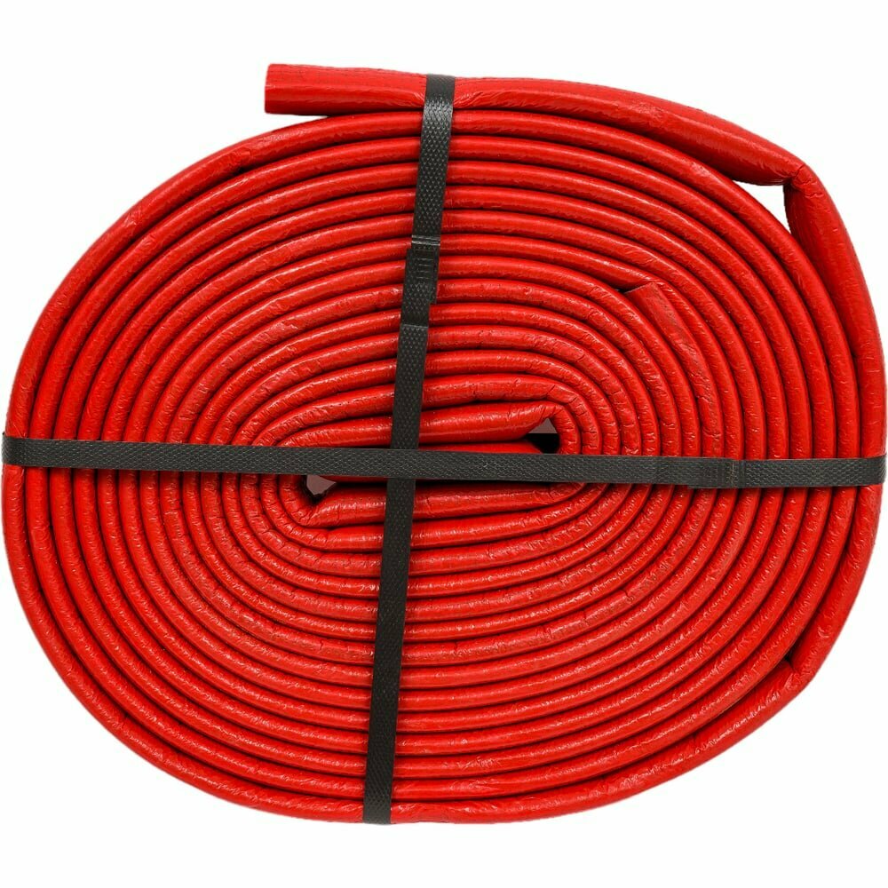 Теплоизоляция K-FLEX R040282103PECR, вспененный полиэтилен, армированная, красная, 10 м