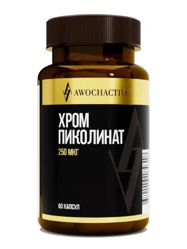 Awochactive пиколинат хрома 60 шт