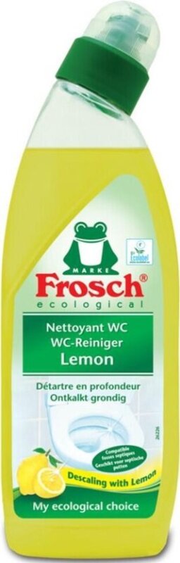 Frosch Фрош гель очиститель для унитазов Лимон, 0.75 л ECO