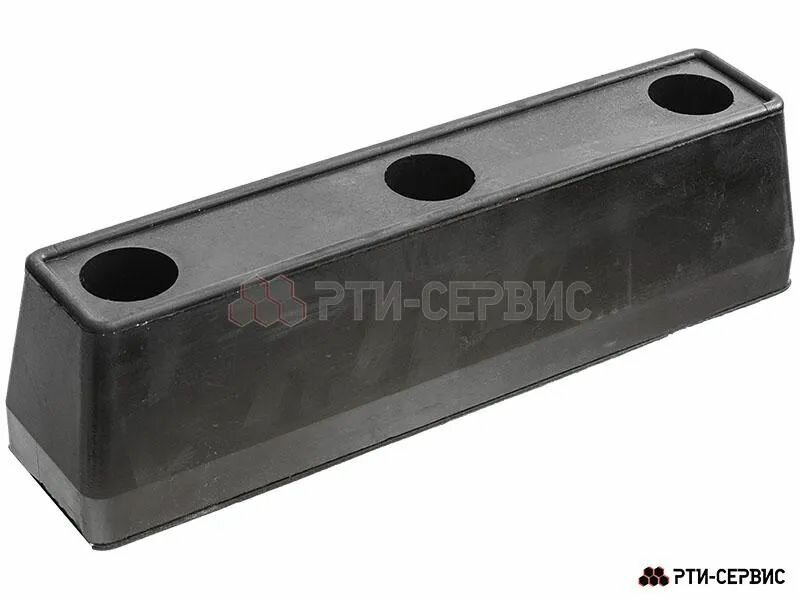 Отбойник (буфер) резиновый 300х68х82 мм РТИ-Сервис
